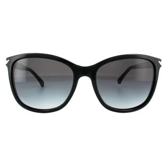 Emporio Armani Sonnenbrille 4060 5017/8G Schwarz Grau Gradient