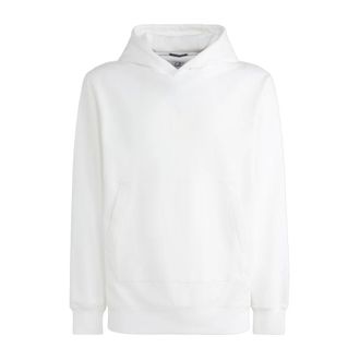 C.P. Company C.p. Company, Homme, Sweatshirts et sweats &agrave; capuche, Blanc, Taille: M SweaT-shirt &agrave; capuche blanc en coton avec poches