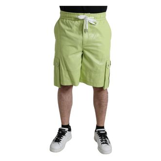 Dolce & Gabbana Stylische Bermuda-Cargo-Shorts in Gr&uuml;n - - Shorts - Herren - Gr&uuml;n - 2XL