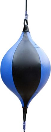 Generico Speed Bags Boxing Professioneller Boxsack aus Leder mit doppeltem Ende f&uuml;r Training zu Hause und im Fitnessstudio, reflektierender Boxball f&uuml;r Trainin