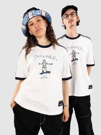 adidas x Thrasher x AFA Argentina Gonz Ringer T-Shirt cwhite