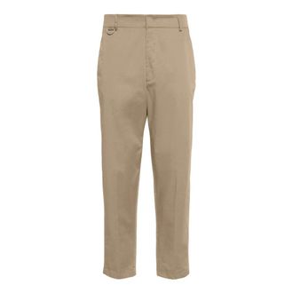 low brand Homme, Pantalons, Beige, Taille: W32 Pantalon Twill Beige