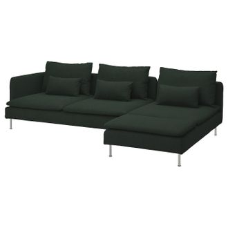 IKEA S&Ouml;DERHAMN 4er-Sofa mit R&eacute;camiere