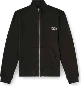 Diesel Homme, Sweatshirts et sweats &agrave; capuche, Noir, Taille: XL SweaT-shirt zipp&eacute;