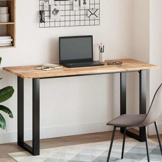 vidaXL Dessus de table rectangulaire 120x60x2 cm bois massif dacacia Vidaxl