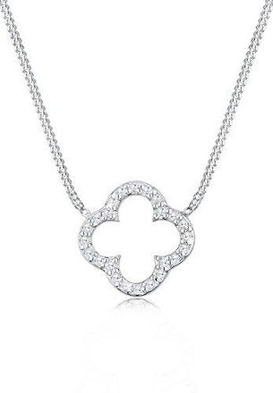 Elli 0105472314_40 - Collier - Femme - Argent 925/1000 2.06 Gr - Oxyde de Zirconium - 40cm