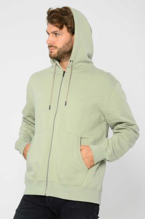 ThokkThokk ThokkThokk Herren vegan Rei&Atilde;Yverschluss Hoodie W&uuml;stensalbei Gr&uuml;n