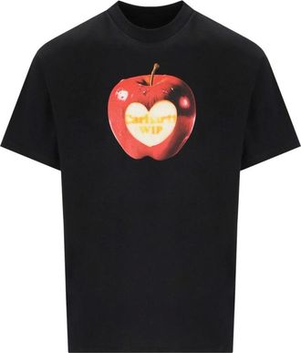 Carhartt Work in Progress Homme, Tops, Noir, Taille: S S/S Spoiled T-shirt