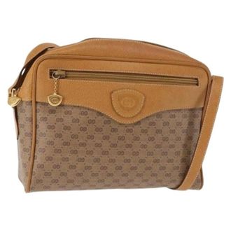 Gucci Sac bandouli&egrave;re vintage Pre-owned - Femme - Pre-owned - Beige - Taille: ONE Size