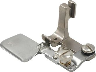 Aboofan Edelstahl Overlock Binder N&auml;hmaschine Saumfu&szlig; Ersatzteil Rollsaumfalter f&uuml;r Chiffon und Feine Stoffe Langlebig Rostfrei Installieren