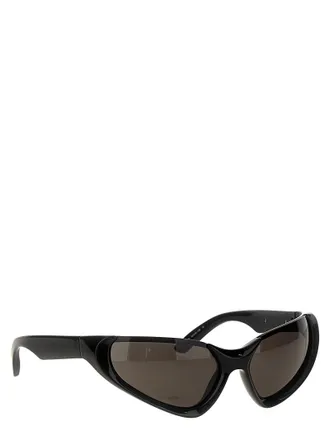 Balenciaga Unisex Black Nylon Sunglasses
