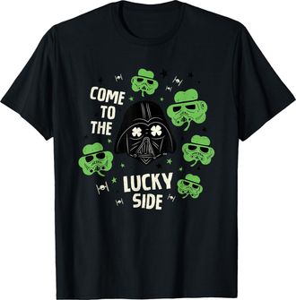 Star Wars Darth Vader The Lucky Side St. Patricks Day T-Shirt