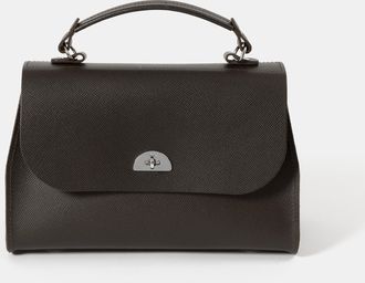 The Cambridge Satchel Company The Daisy - Dark Brown Saffiano