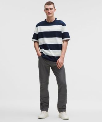 lululemon Pantalon droit classique EasyFive pour Hommes - 86 cm - Gris - Taille 30