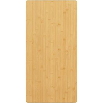 vidaXL Dessus de table 50x100x4 cm bambou