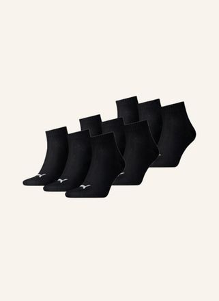 Puma 9er-Pack Socken Quarter schwarz