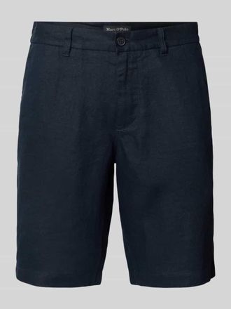 Marc O'Polo Regular Fit Shorts aus reinem Leinen Modell RESO JOGGER