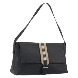 Burberry Sac bandouli&egrave;re vintage Pre-owned - Femme - Pre-owned - Noir - Taille: ONE Size