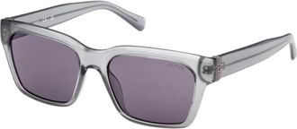 Guess Homme, Accessoires, Gris, Taille: 54 MM Lunettes de soleil carr&eacute;es
