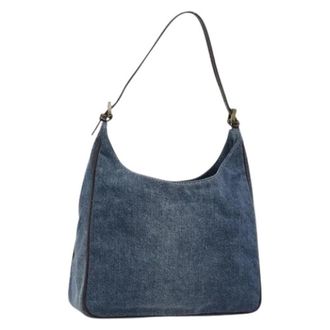 Fendi Sac bandouli&egrave;re vintage Pre-owned en toile - Femme - Pre-owned - Bleu - Taille: ONE Size