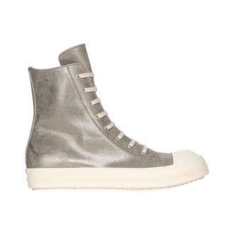 Rick Owens Homme, Chaussures, Gris, Taille: 41 EU Sneaks Élégants dans des Couleurs Neutres