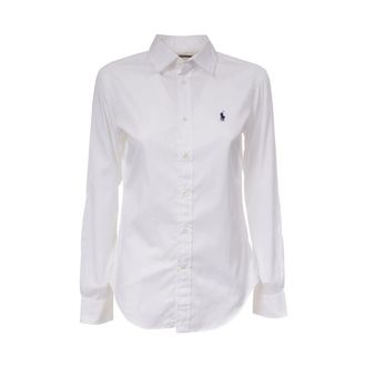 Polo Ralph Lauren Cotton Oxford Shirt - - Blouses & Shirts - Damen - Wei&szlig; - 4XL