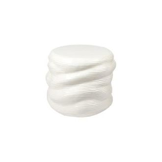 Broste Copenhagen Table dappoint Earthernware - Blanc - Grès émaillé