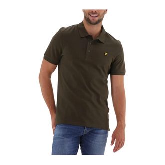 Lyle & Scott Plain Polo Shirt - - Tops - Herren - Gr&uuml;n - XS
