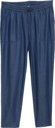 Tom Tailor Damen 1046508 Loose Slim Fit Hose, 10110-Blue Denim, 40W / 28L