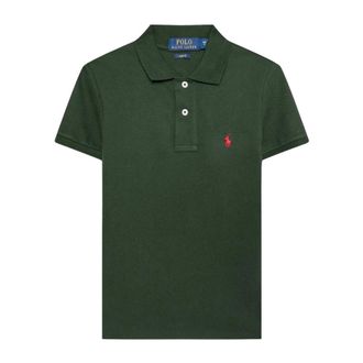 Polo Ralph Lauren Homme, Tops, Vert, Taille: L T-shirts et Polos Verts avec Logo