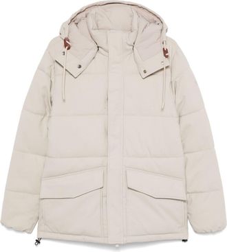 Manuel Ritz Daunenjacke mit Kapuze - Nude