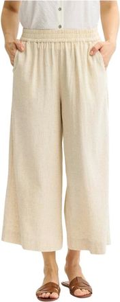 In Front IN Front, Femme, Pantalons, Beige, Taille: 40 FR Wide Pantalons