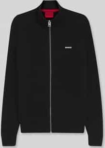 HUGO BOSS Regular Fit Strickjacke aus reiner Baumwolle Modell San Jacomo-C