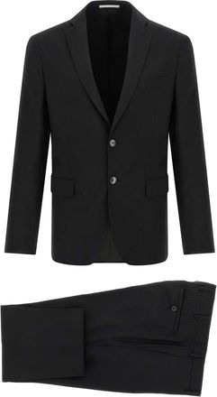 Pal Zileri Knielanges Kleid - Schwarz