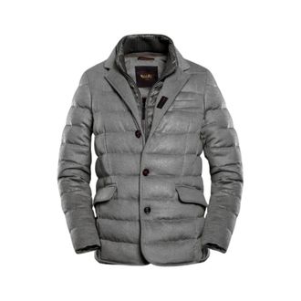 Moorer Homme, Vestes, Gris, Taille: L Nomos-Ls9 Jacket