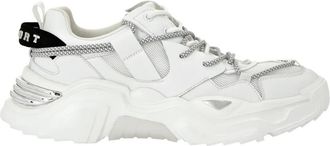 Plein Sport Low-Top Sneaker - Runner Sneaker - Gr. 36 (EU) - in Weiß - für Damen