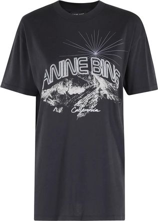 Anine Bing Femme, Tops, Noir, Taille: 36 FR Walker Tee California