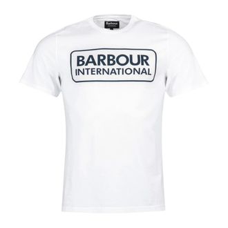 Barbour Grafik-T-Shirt Klassisch Wei&szlig; - - Tops - Herren - Wei&szlig; - XL