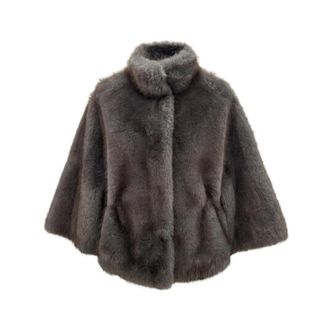 VALENTINI 1972 Faux Fur & Shearling Jackets - - Jackets - Damen - Braun - 2XS