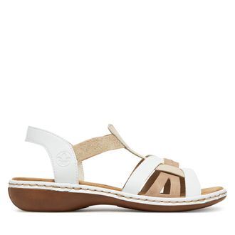 Rieker Sandalen Rieker 65918-81 Wei&szlig;