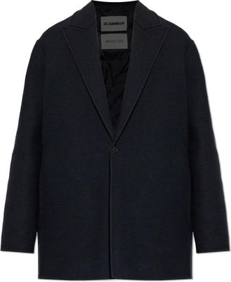 Moncler unisex, Manteaux, Bleu, Taille: M Manteau crois&eacute;