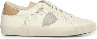 Philippe Model Homme, Chaussures, Beige, Taille: 40 EU Prsx Low-Top Baskets