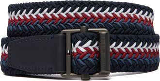 Tommy Hilfiger G&uuml;rtel Tommy Hilfiger Roller Buckle Webbing 3.5 Belt AM0AM14187 Dunkelblau