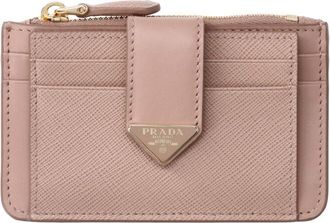 Prada Leather Card Holder Saffiano