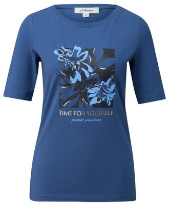 s.Oliver T-Shirt im Slim Fit mit Artwork