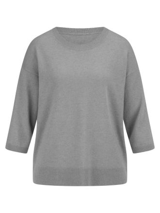 Peter Hahn Rundhals-Pullover Peter Hahn grau