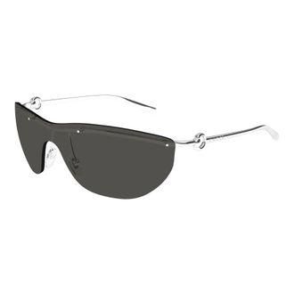 Gucci Stylische Silber/Graue Sonnenbrille - - Accessories - Damen - Grau - ONE SIZE