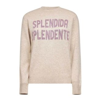 MC2 Saint Barth Damen, Strickwaren, Beige, LGr&ouml;&szlig;e