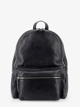 Orciani Leather backpack with Logo - ORCIANI - gender_Man