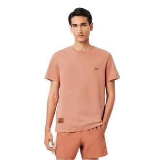 Lacoste T-Shirt f&uuml;r Herren, Rundhalsausschnitt, Regul&auml;r (Latte)